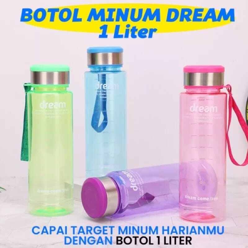 Botol Minum Dream Ukuran 1 LITER | Lazada Indonesia