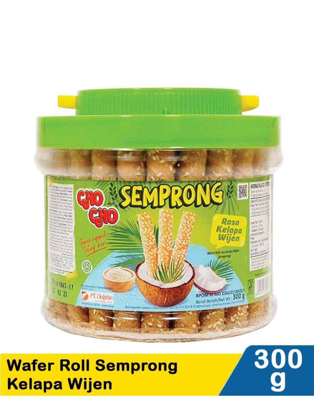 Chocho Semprong Roll Kelapa Wijen 300gr | Lazada Indonesia