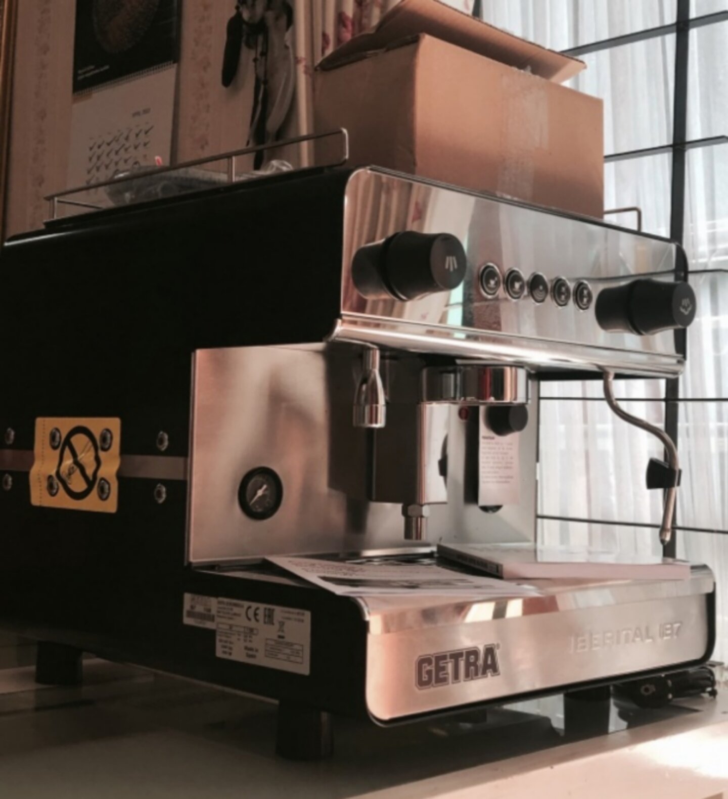 GETRA IB7-1GR Coffee Machine / Mesin Kopi Espresso & Cappucino (KHUSUS ...