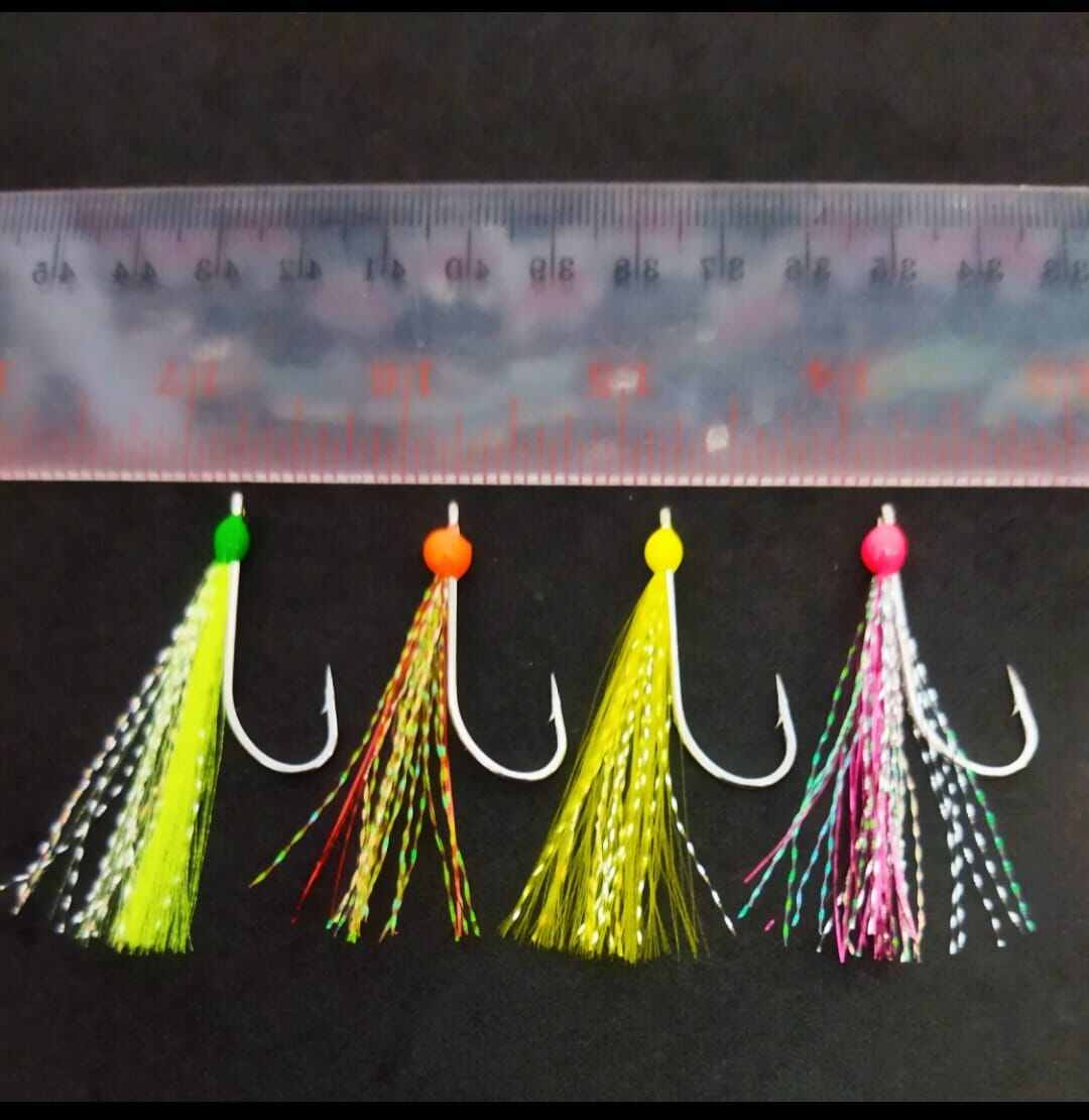 Kail Pancing Sabiki Hooks 4 Varian Warna Menarik Glow In The Dark ...