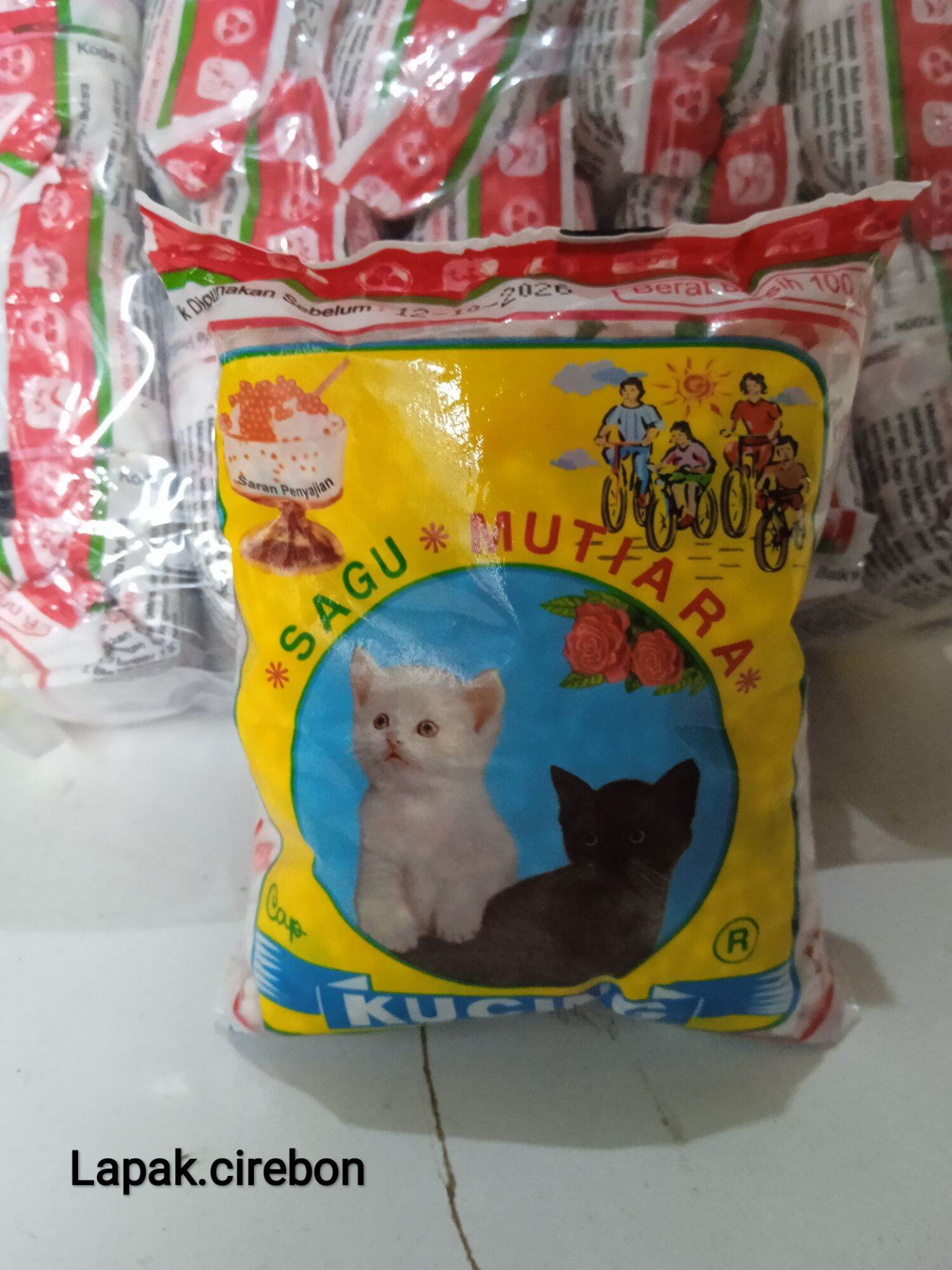 SAGU MUTIARA 100 GRAM - SAGU MUTIARA CAP KUCING | Lazada Indonesia