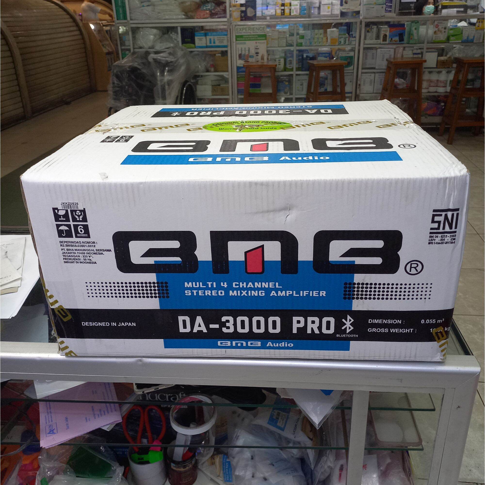 Amplifier Karaoke BMB DA 3000 PRO BT Original Bluetooth | Lazada Indonesia