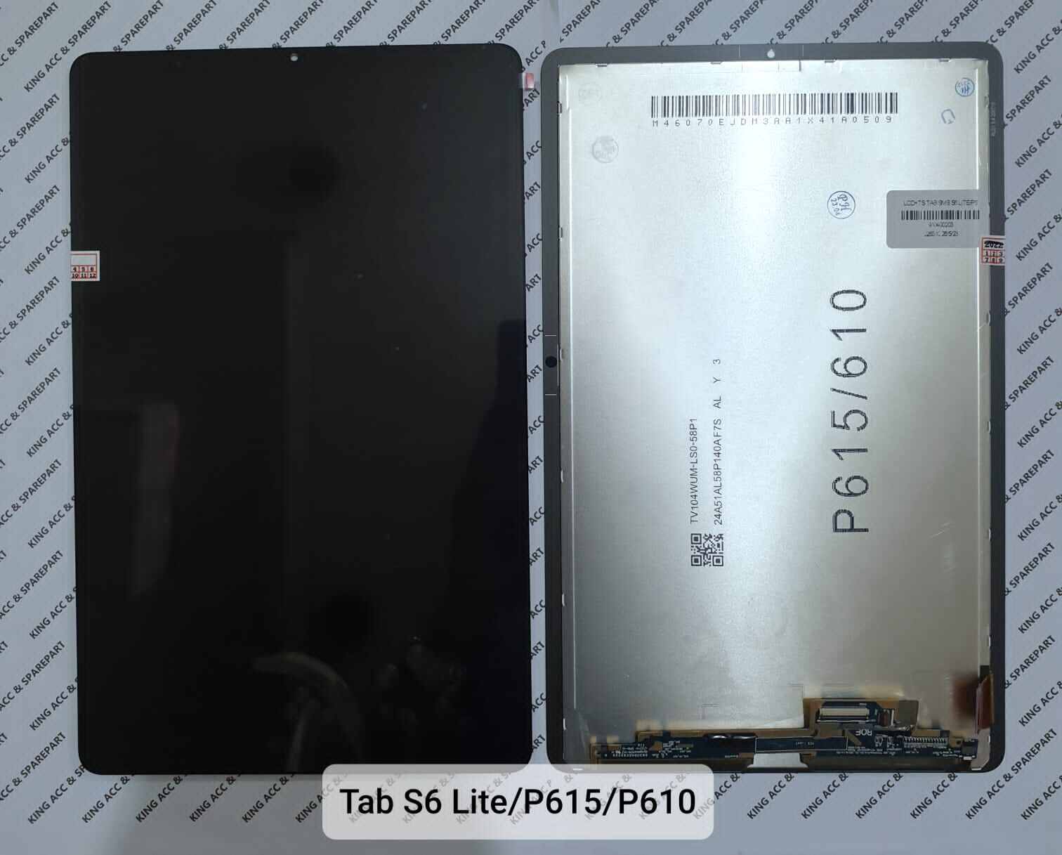 LCD TOUCHSCREEN SAMSUNG GALAXY TAB S6 LITE P610 P615 10.4 INCHI BLACK ...