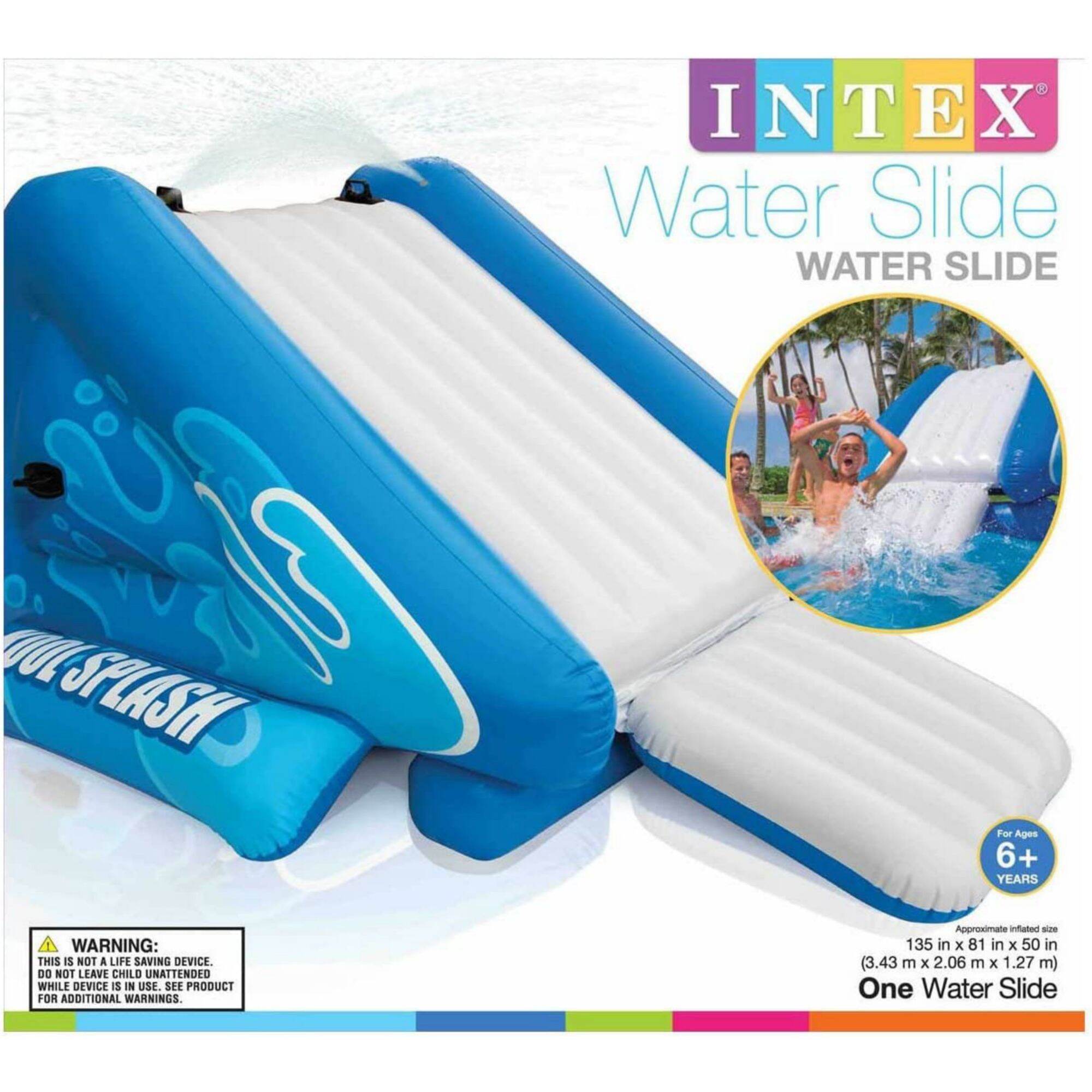 Intex 58849 kool splash inflatable swimming pool water slide original ...