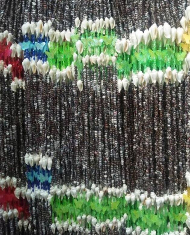 tirai kerang pintu dan penyekat ruangan panjang 180 cm isi 20 untai ...