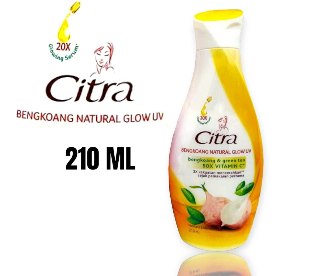 Hand & body Lotion CITRA BENGKOANG GLOW UV 60 ml 120 ml 210 ML | Lazada ...