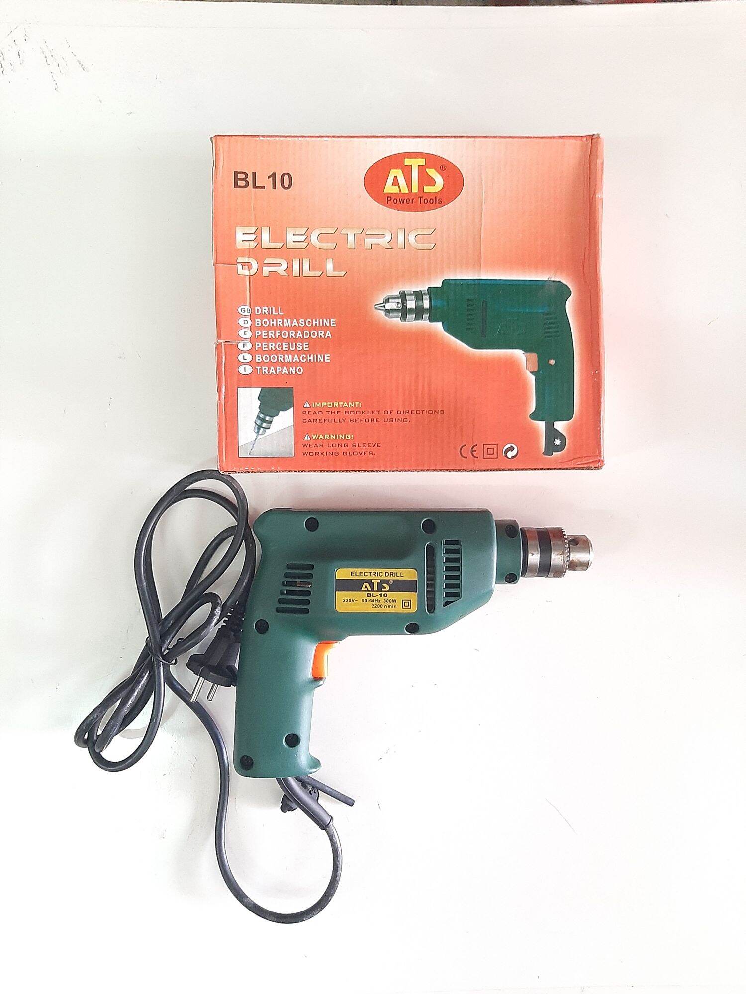 Mesin bor 10mm ATS BL10 bor kayu besi | Lazada Indonesia