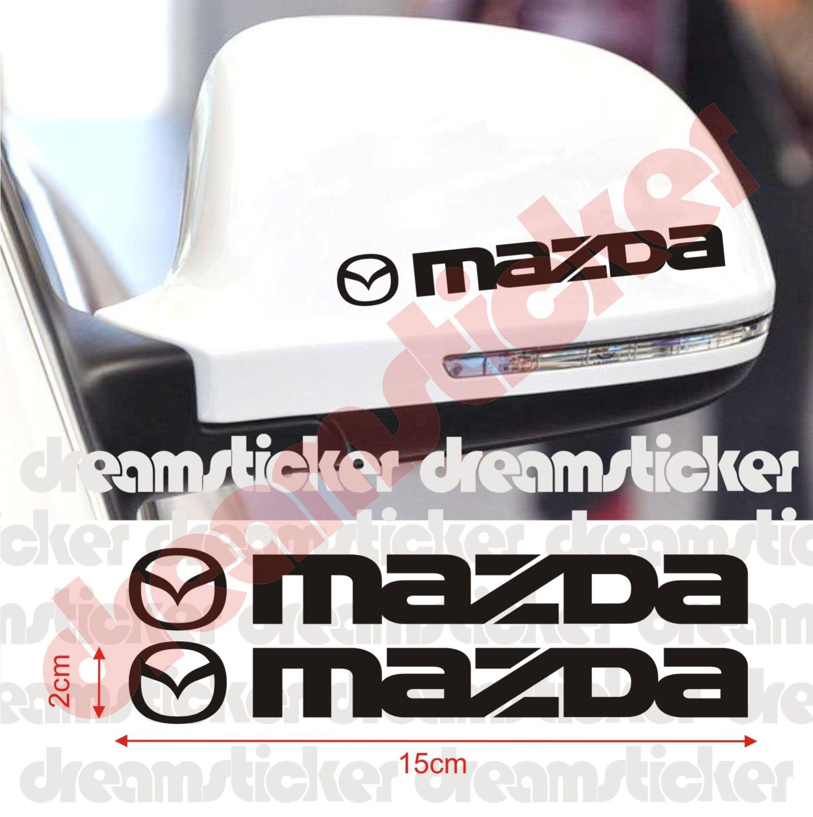 Sticker Stiker Spion Mobil Mazda | Lazada Indonesia