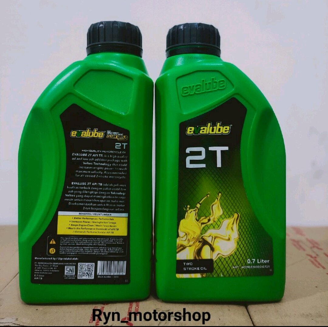 Oli Samping Evalube 2T 0,7L Oli 2T Evalube Original | Lazada Indonesia