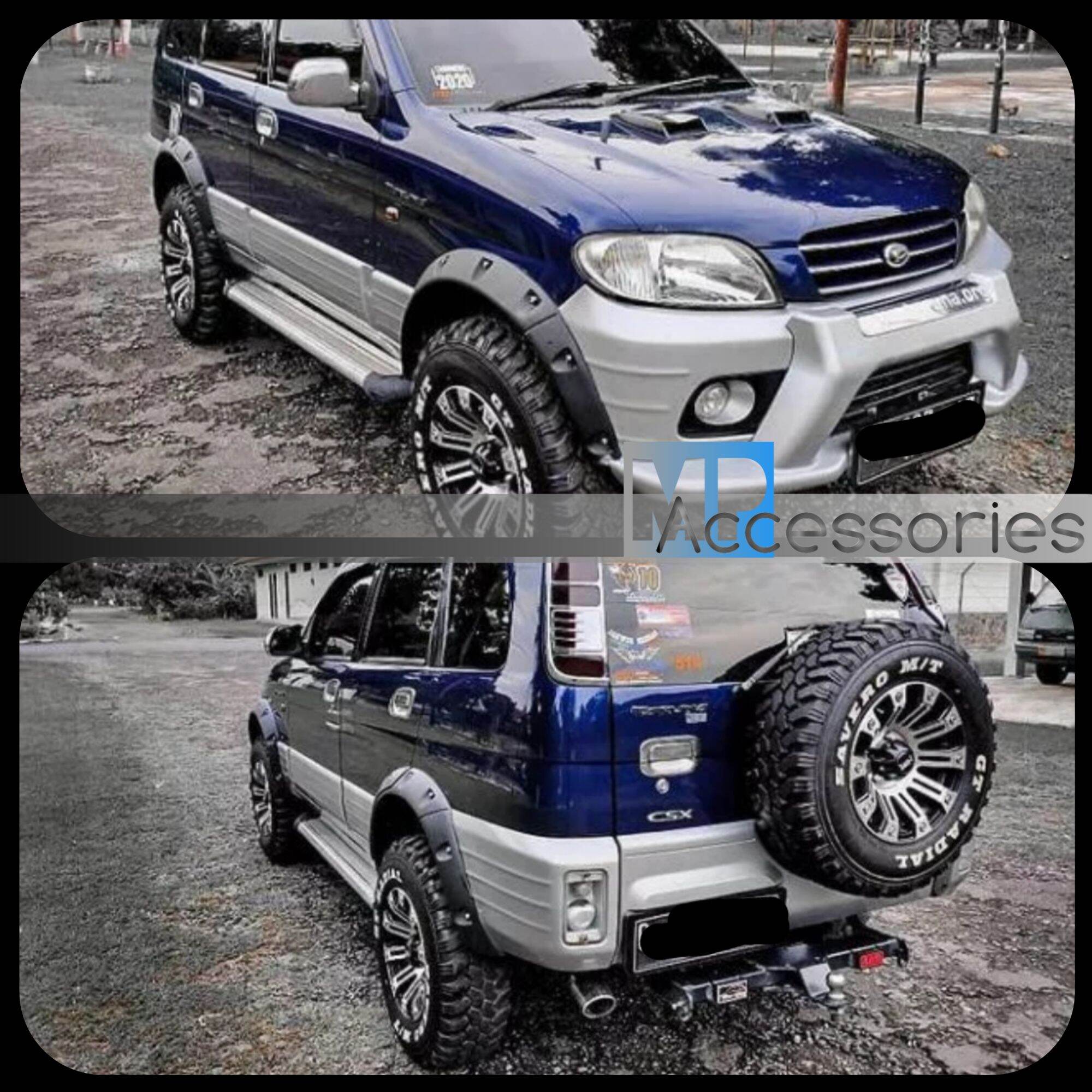 Over Fender Daihatsu Taruna Type CSX add-on baut variasi Berbahan dasar ...