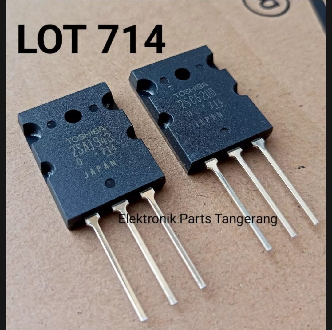 transistor 1943 dan 5200 original japan | Lazada Indonesia