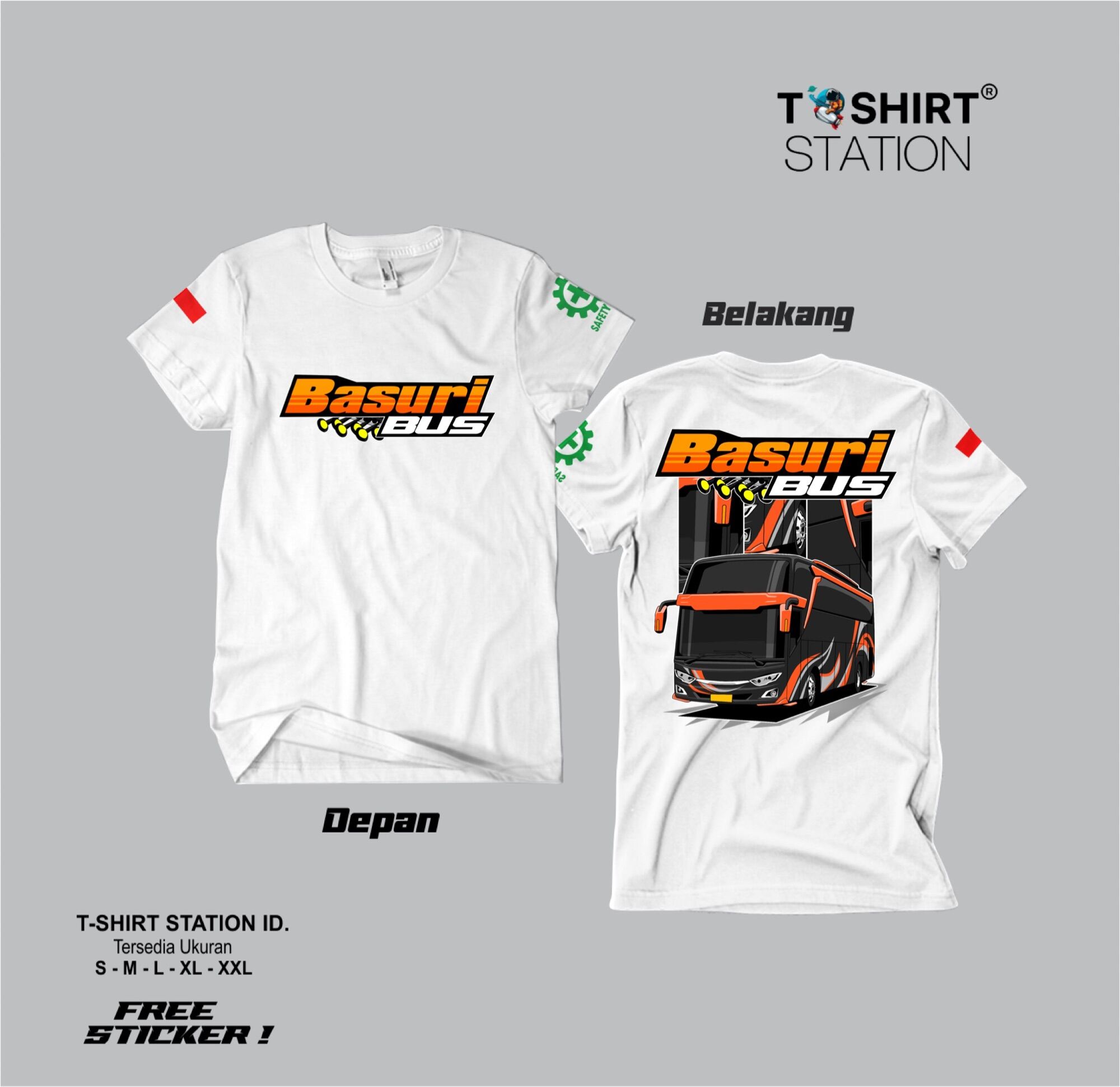 Kaos bus basuri driver bus | Lazada Indonesia