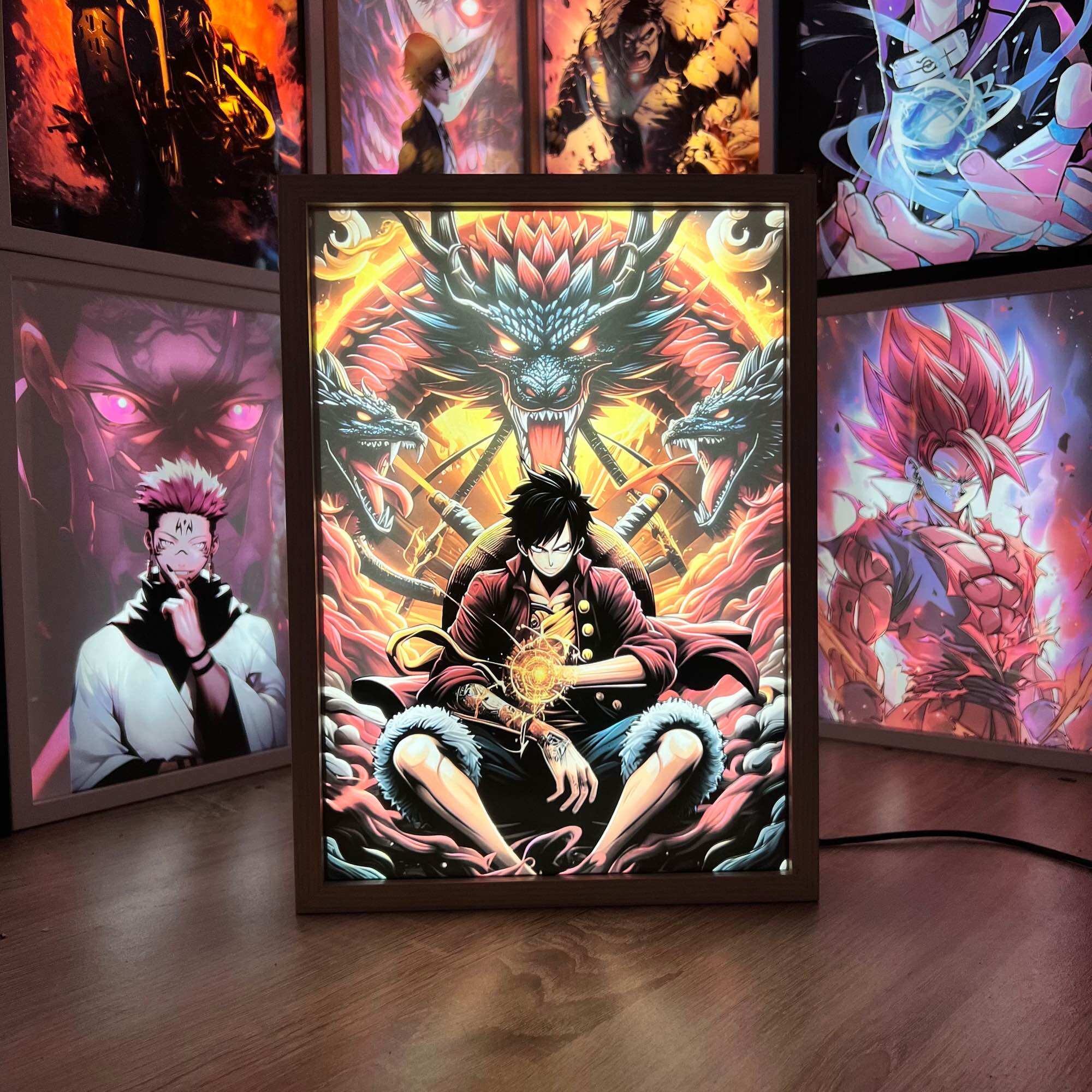 Light Painting Hiasan Foto Menyala Desain Anime One Peace | Lazada ...