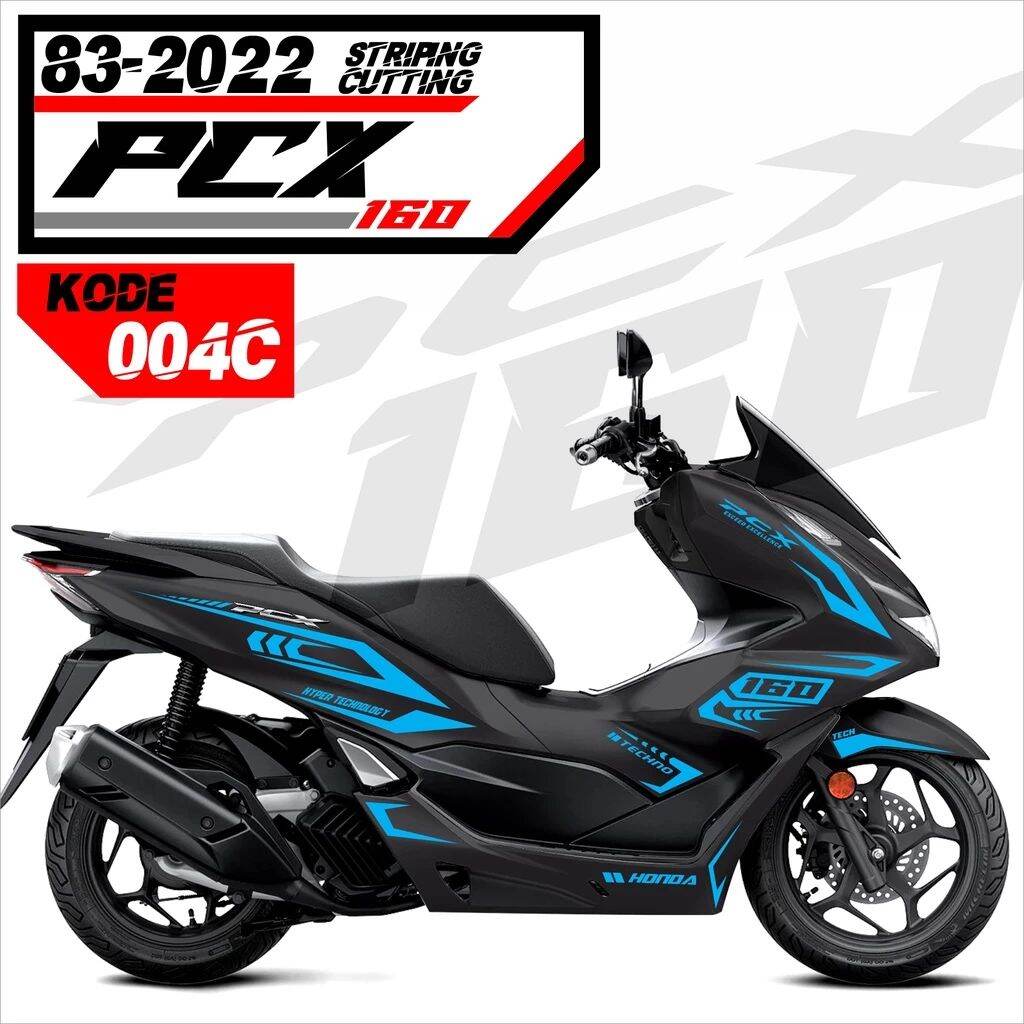 Sticker Striping lis cutting HONDA PCX ALL NEW 160 HONDA PCX | Lazada ...