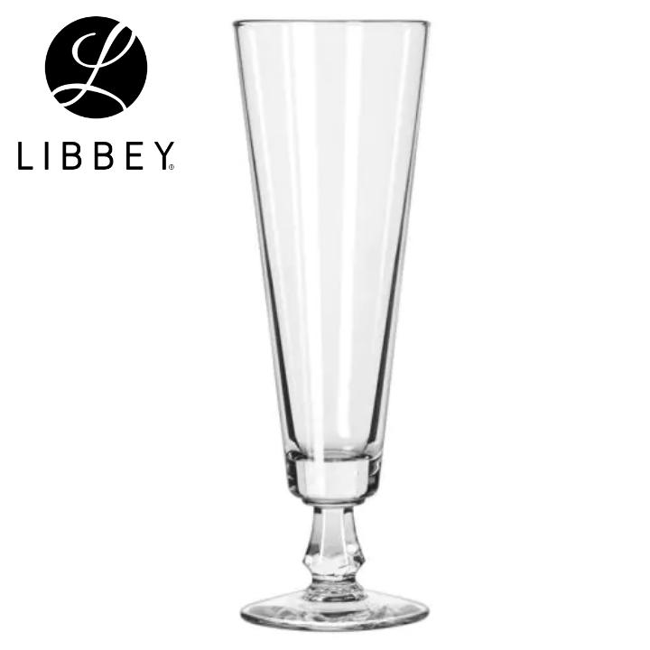 Footed Pilsner Glasses Gelas beer Gelas bir tinggi Gelas Beer mewah # LIBBEY 10 oz 296 ml ...