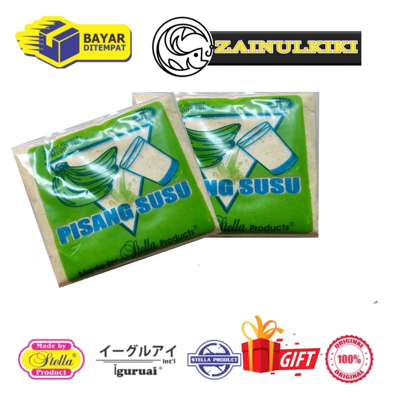 umpan pelet pisang susu stella | Lazada Indonesia