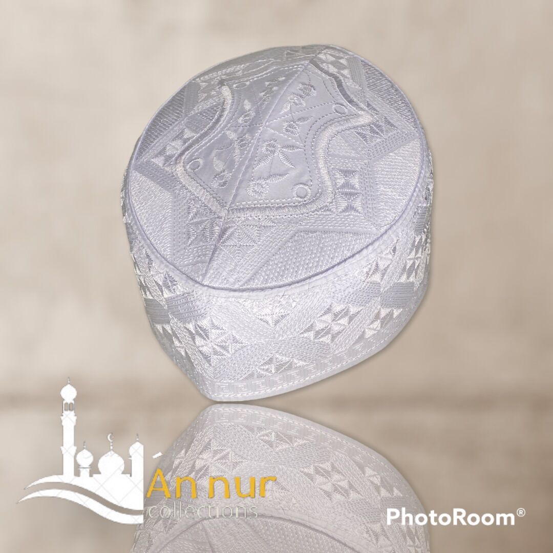 PECI MALAYSIA TROMPAH PECI POLOS WARNA PUTIH COCOK UNTUK HAJI ORANG TUA ...