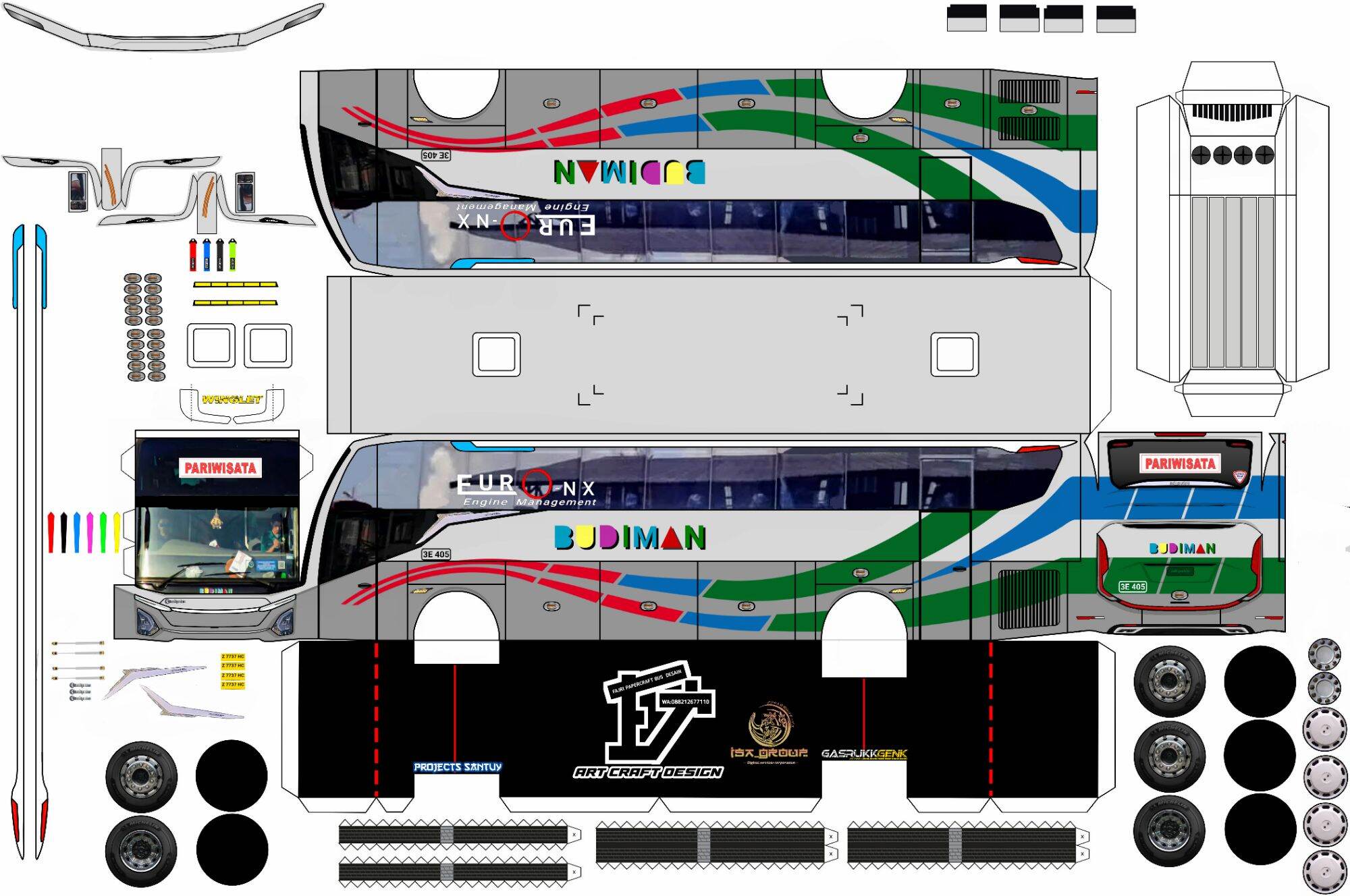 POLA MINIATUR JB5 KENZO HARGA PROMO BUKAN STIKER | Lazada Indonesia