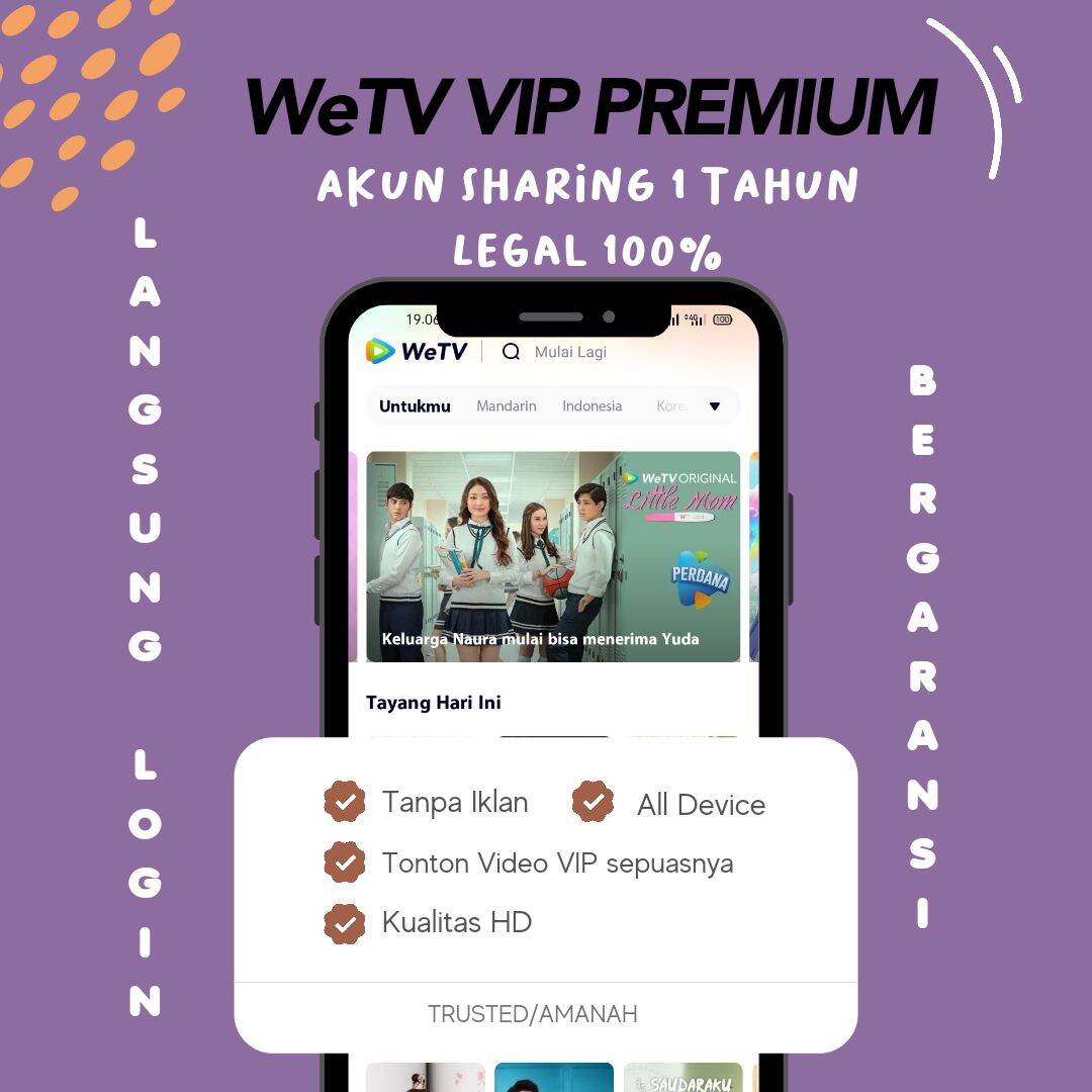 WETV PREMIUM VIP SHARING PRIVATE | Lazada Indonesia