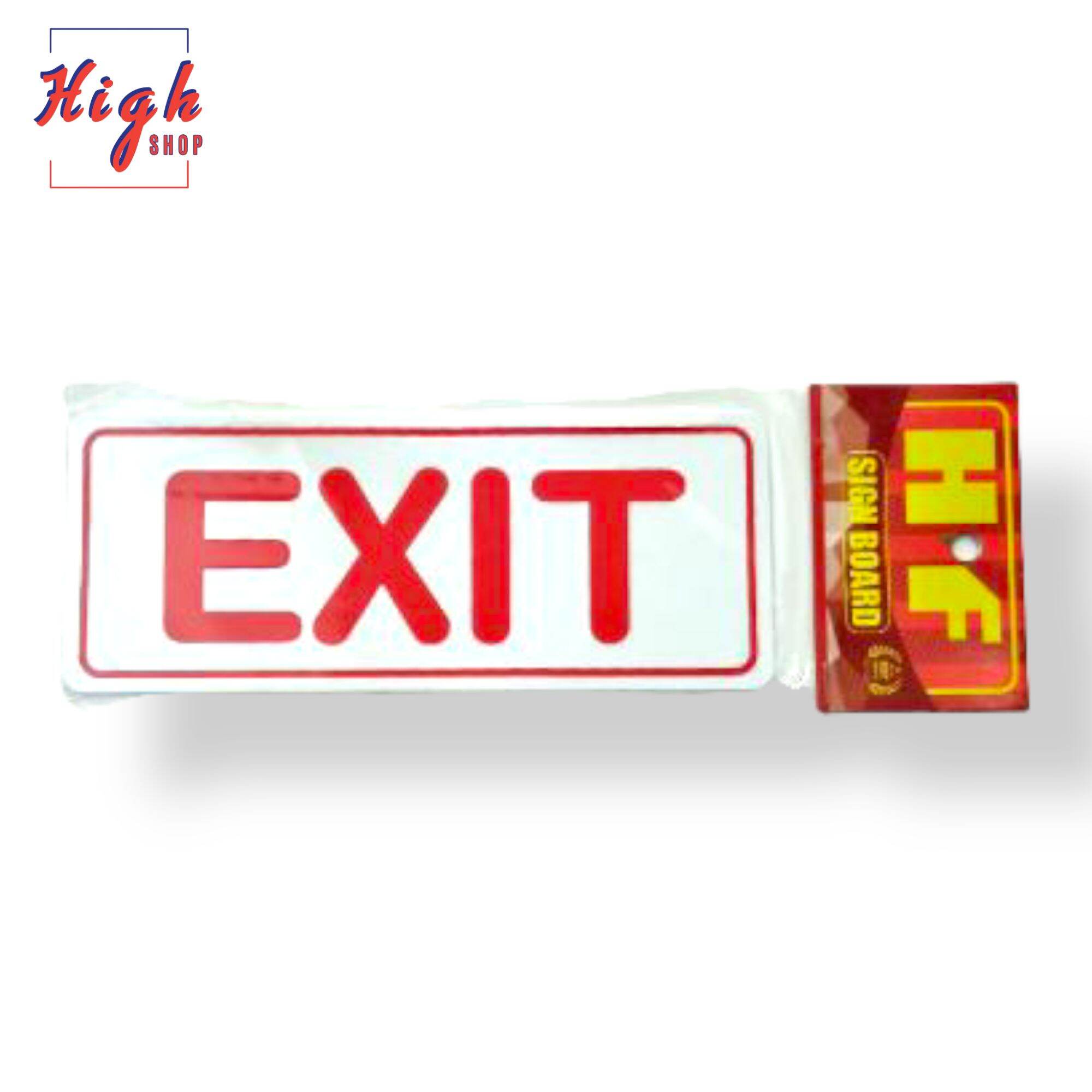 Sign Sticker EXIT | Lazada Indonesia