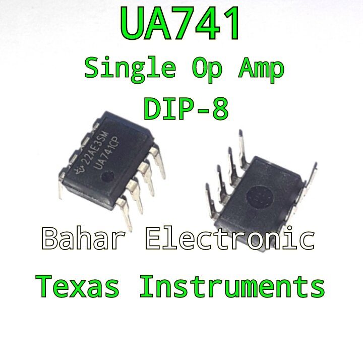 IC UA741 UA741CP DIP-8 Original Texas Instruments | Lazada Indonesia