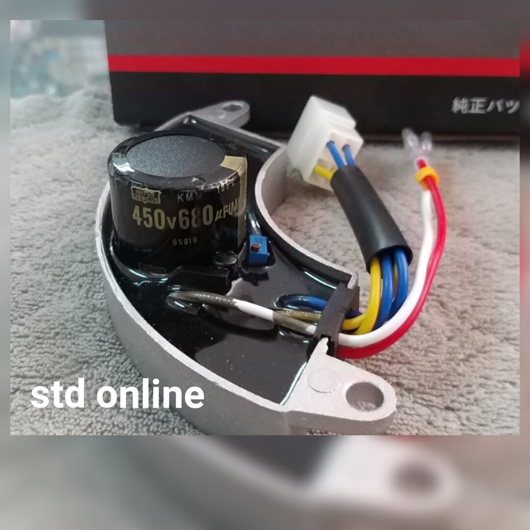 AVR PENGATUR VOLTAGE GENSET 5KW- 7KW AVR OVAL ALUMUNIUM | Lazada Indonesia