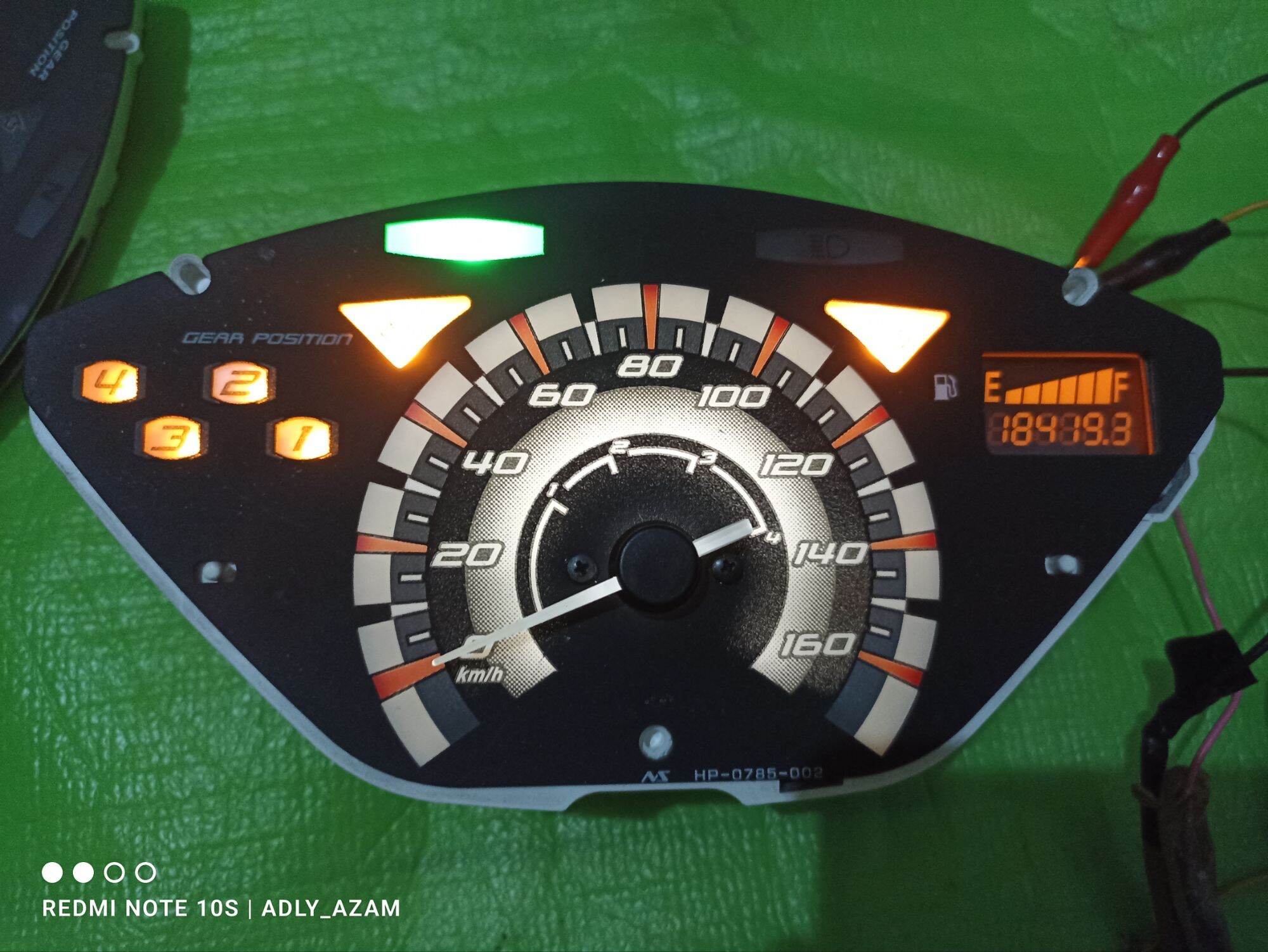 Mesin pcb Speedometer Kilometer HONDA SUPRA X 125 Batman display ...