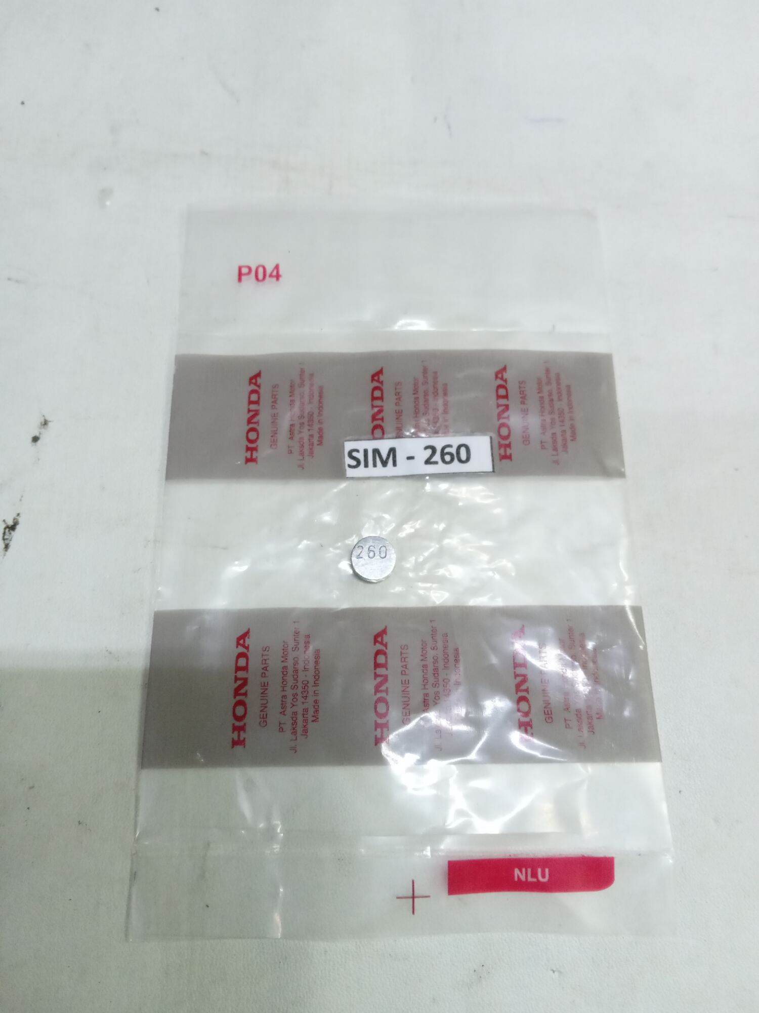 shim sim klep cb 150 cbr 150 sonic 150 ukuran 260 hgp | Lazada Indonesia