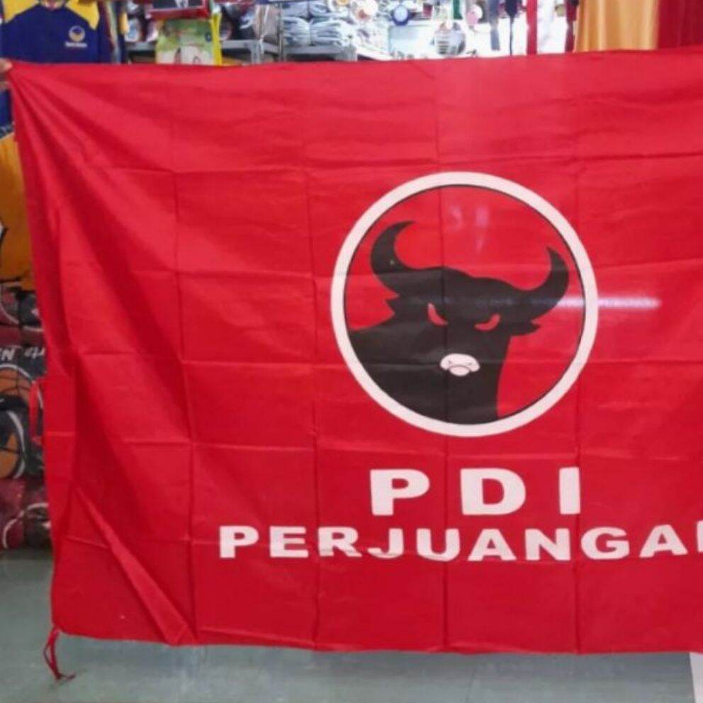 Bendera Partai Pdi Perjuangan Uk 60 X 90 100 Lembar ⭐⭐⭐⭐⭐ Lazada