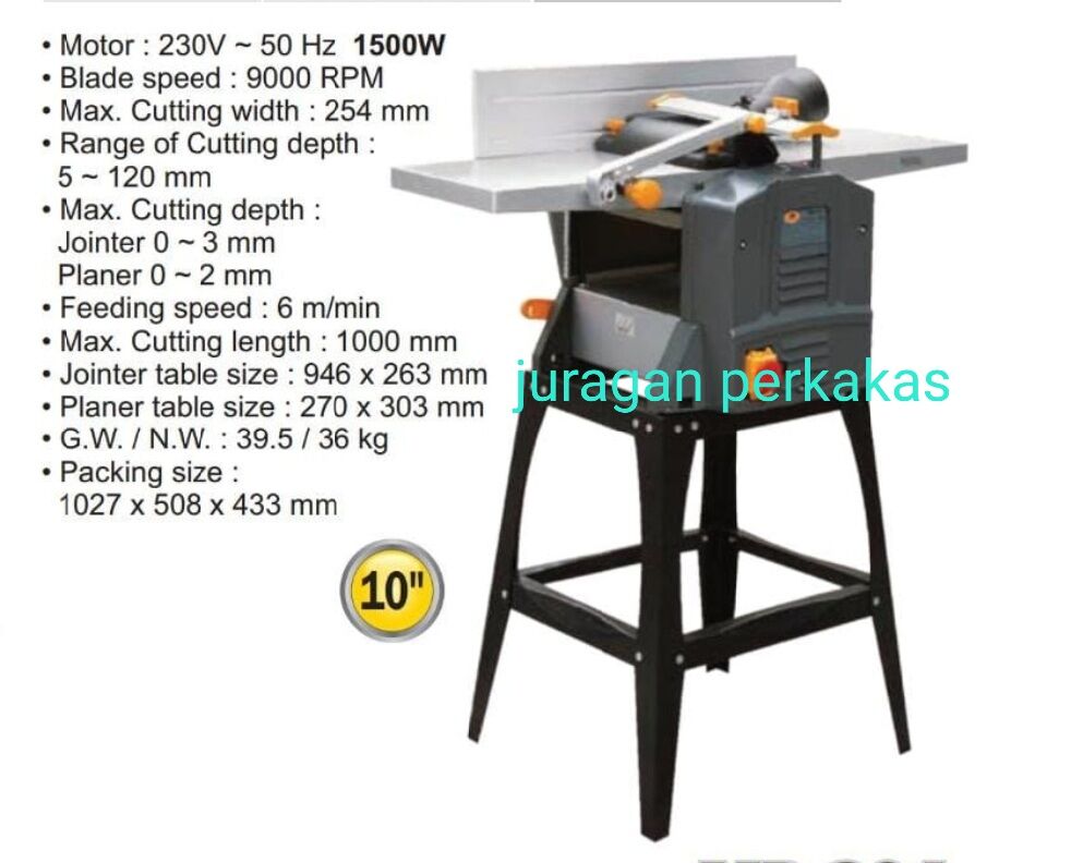 mesin planer jointer aldo | Lazada Indonesia