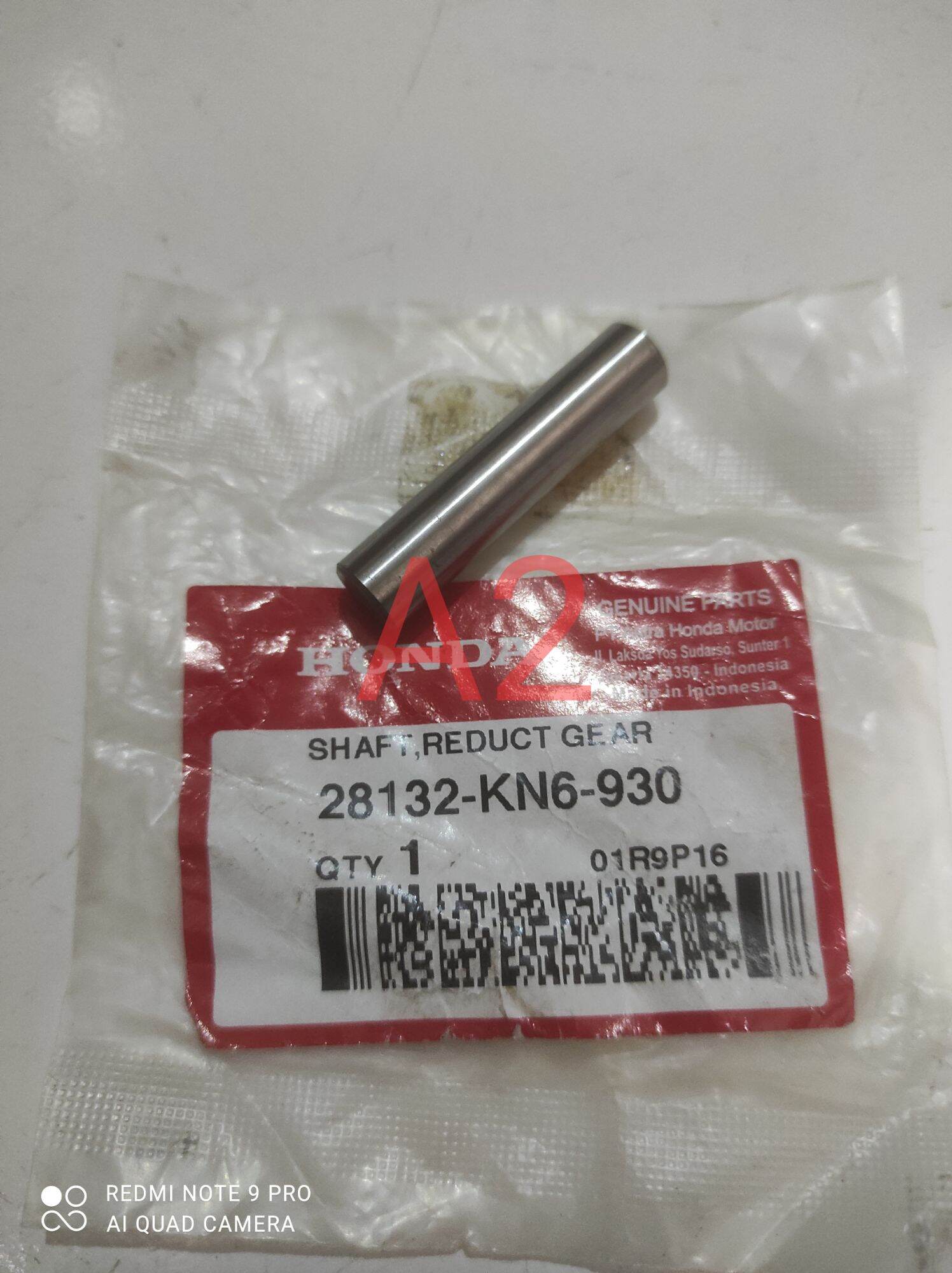 SHAFT REDUCT GEAR pin pen as gigi gear gir starter stater kecil megapro ...