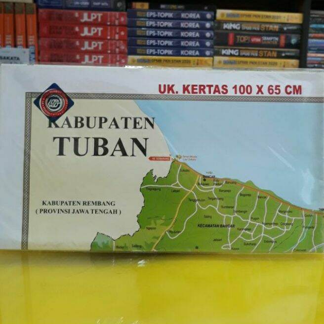 PETA KABUPATEN TUBAN LIPAT | Lazada Indonesia