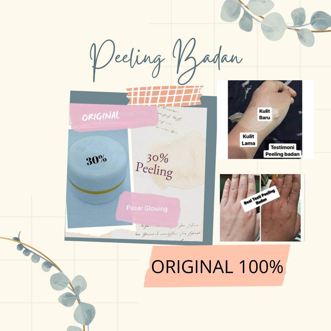 Body Peeling Gel 30% Peeling Badan Khusus Pengelupasan Sel Kulit Mati ...