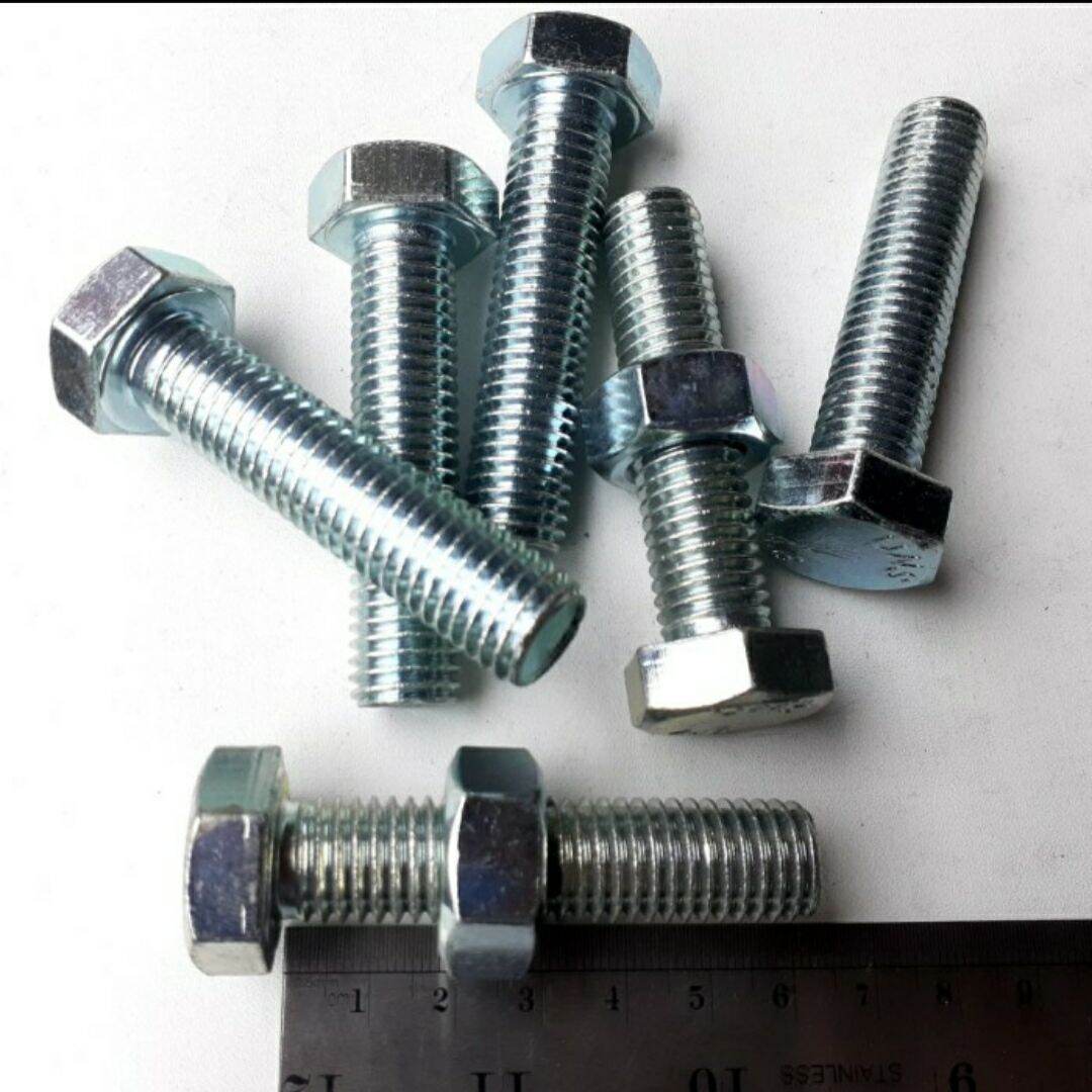 BAUT M14X60. BMP M14X60. BMP M14 X 60 BAUT MUR PUTIH KUNCI 22. | Lazada ...