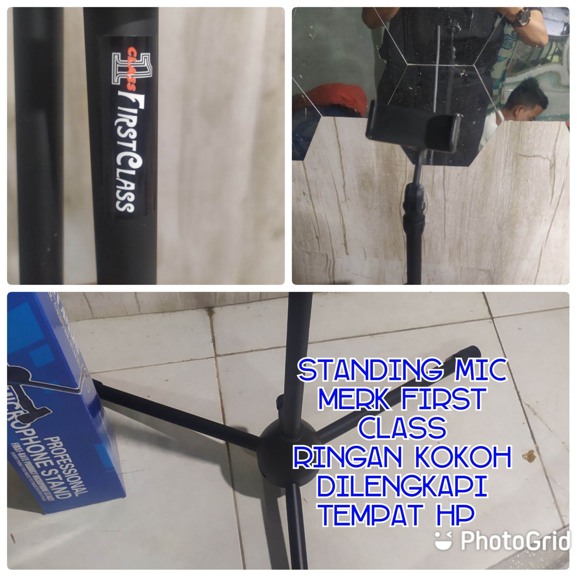 standing Mic floor dudukan Mic panjang tempat Mic mesjid panggung event ...