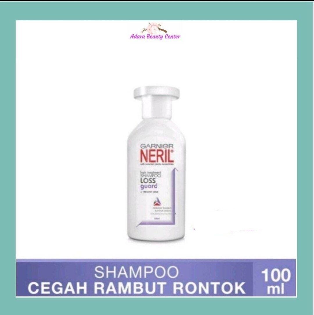 Sampo rambut rontok Garnier neril shampoo anti loss guard 100 ml ...