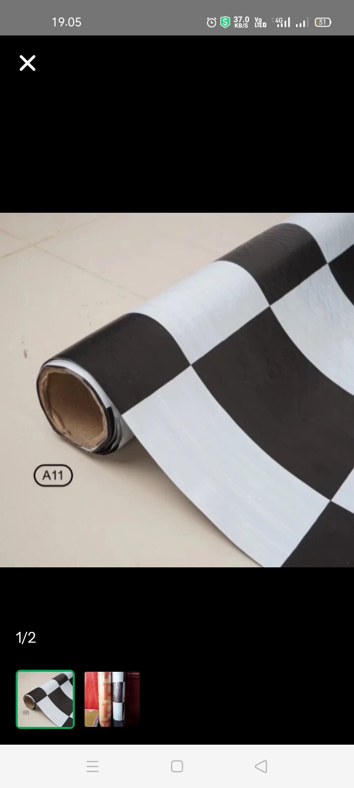 KARPET LANTAI METERAN- KARPET PLASTIK VINYL- ALAS MEJA- MURAH | Lazada ...