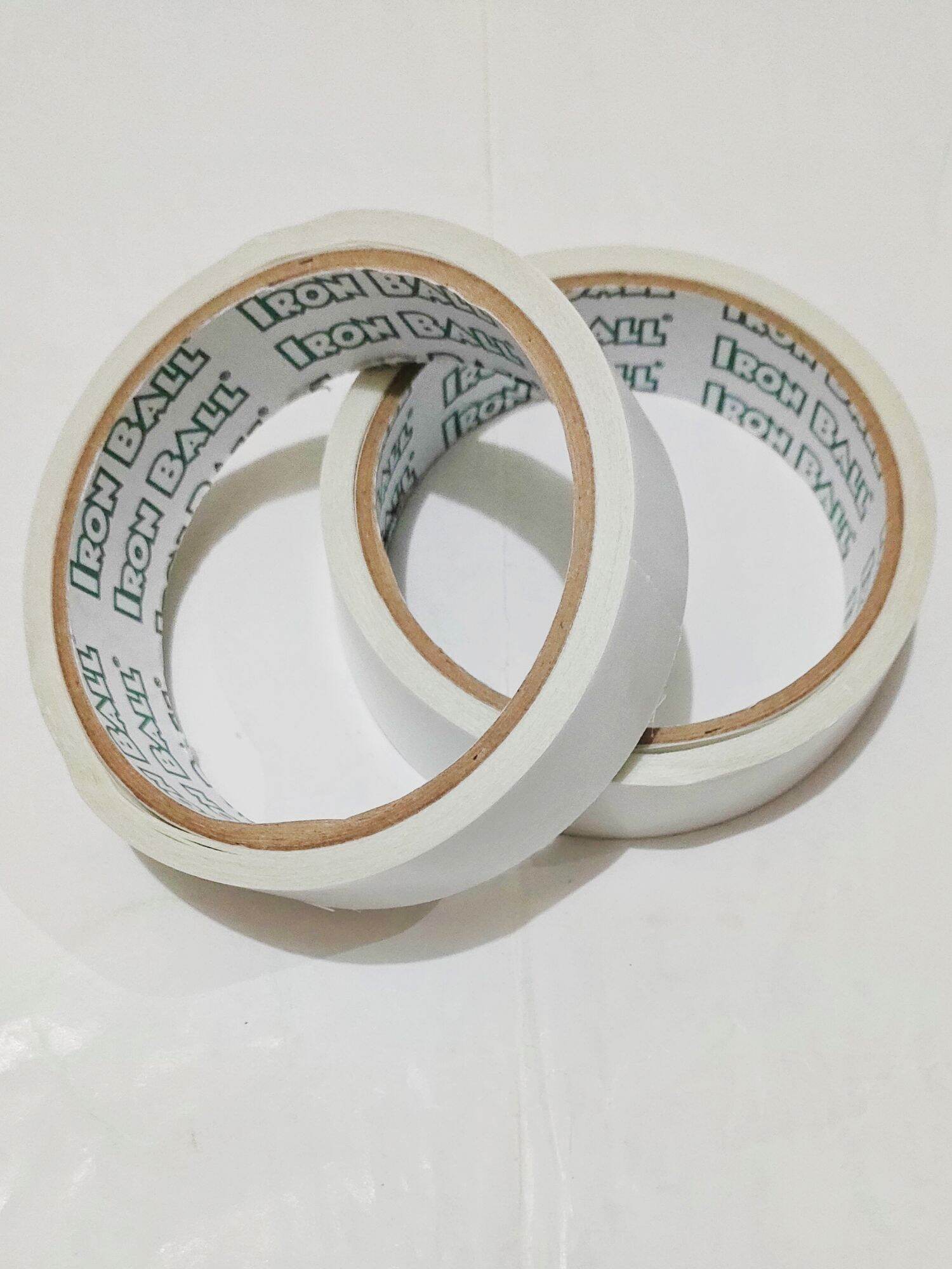 2 pcs - Double tape 1 inch / Double Sided Tape 24 mm x 8 meter | Lazada ...