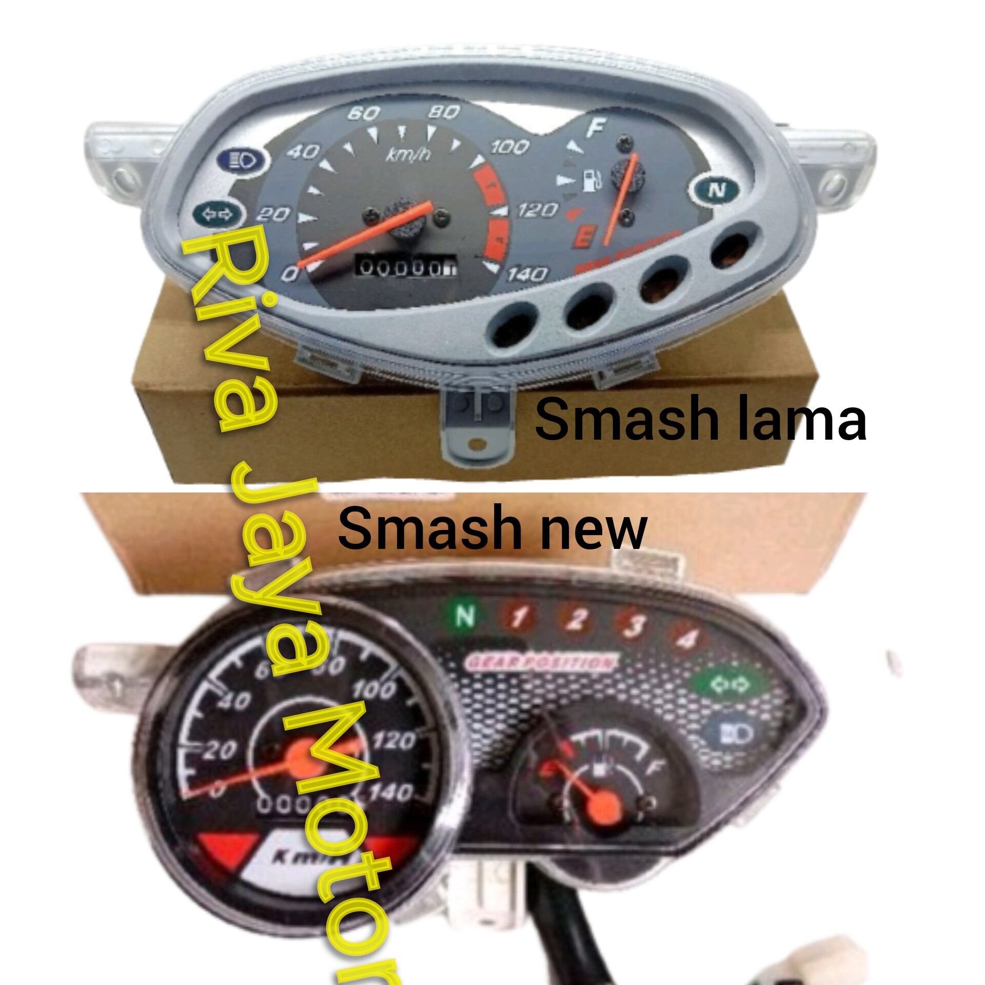 SPEEDOMETER ASSY SUZUKI SMASH KILOMETER KM ASSY SPIDO SMASH LAMA OLD ...