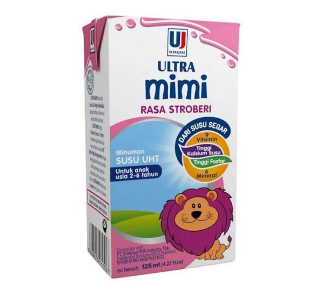 ultra mimi rasa strawberry 125ml | Lazada Indonesia