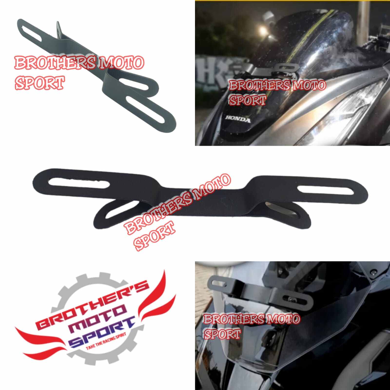 breket plat nomor adv150 bracket plat nopol di windshield new adv 160 ...