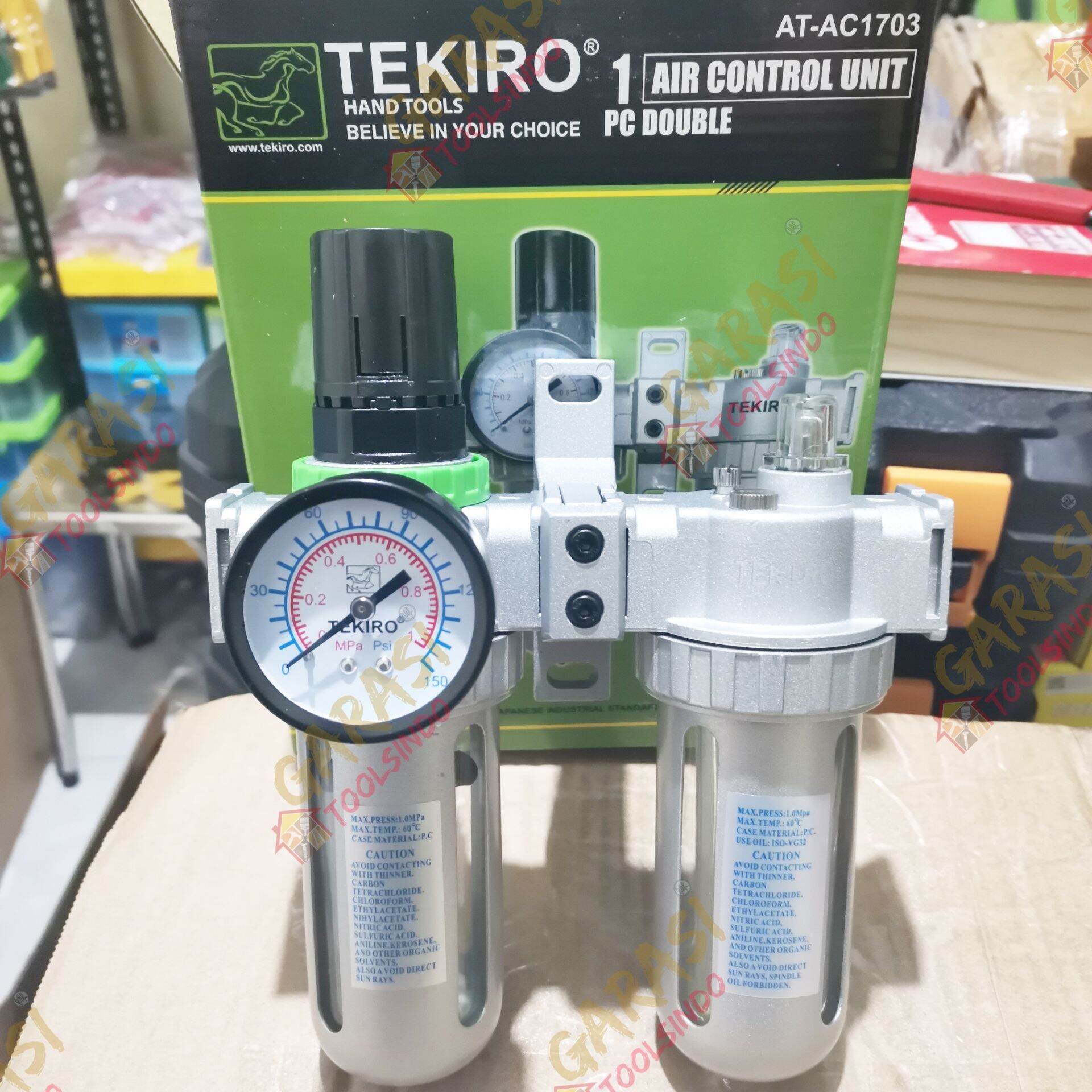 DOUBLE TEKIRO AIR CONTROL UNIT DOUBLE SARINGAN AIR KOMPRESOR FILTER AIR KOMPRESOR SARINGAN UDARA ...
