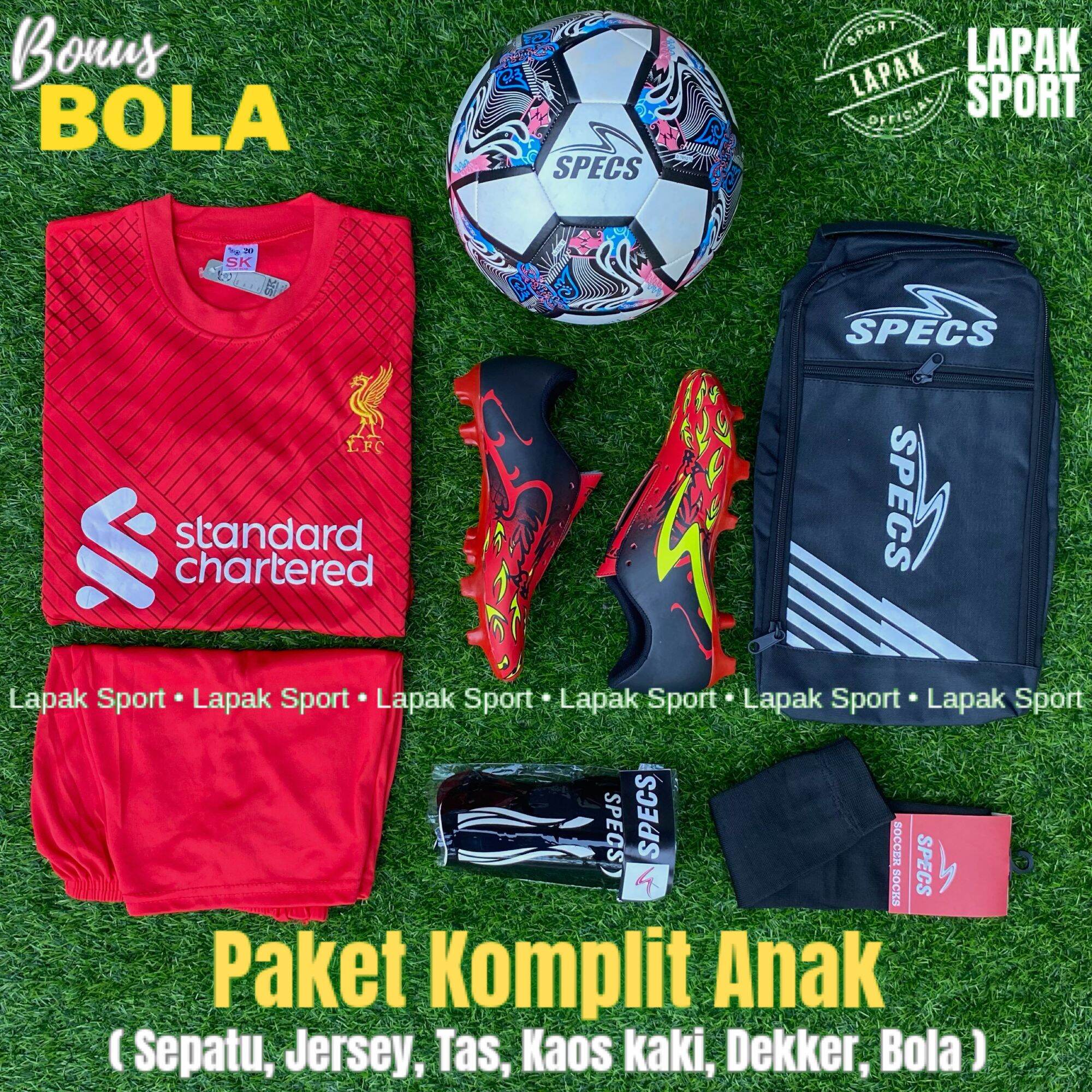 Paket Sepatu Sepak bola Anak Specs Infinity Lightspeed Lengkap Bonus ... Paket Sepatu Sepak bola Anak Specs Infinity Lightspeed Lengkap Bonus ...