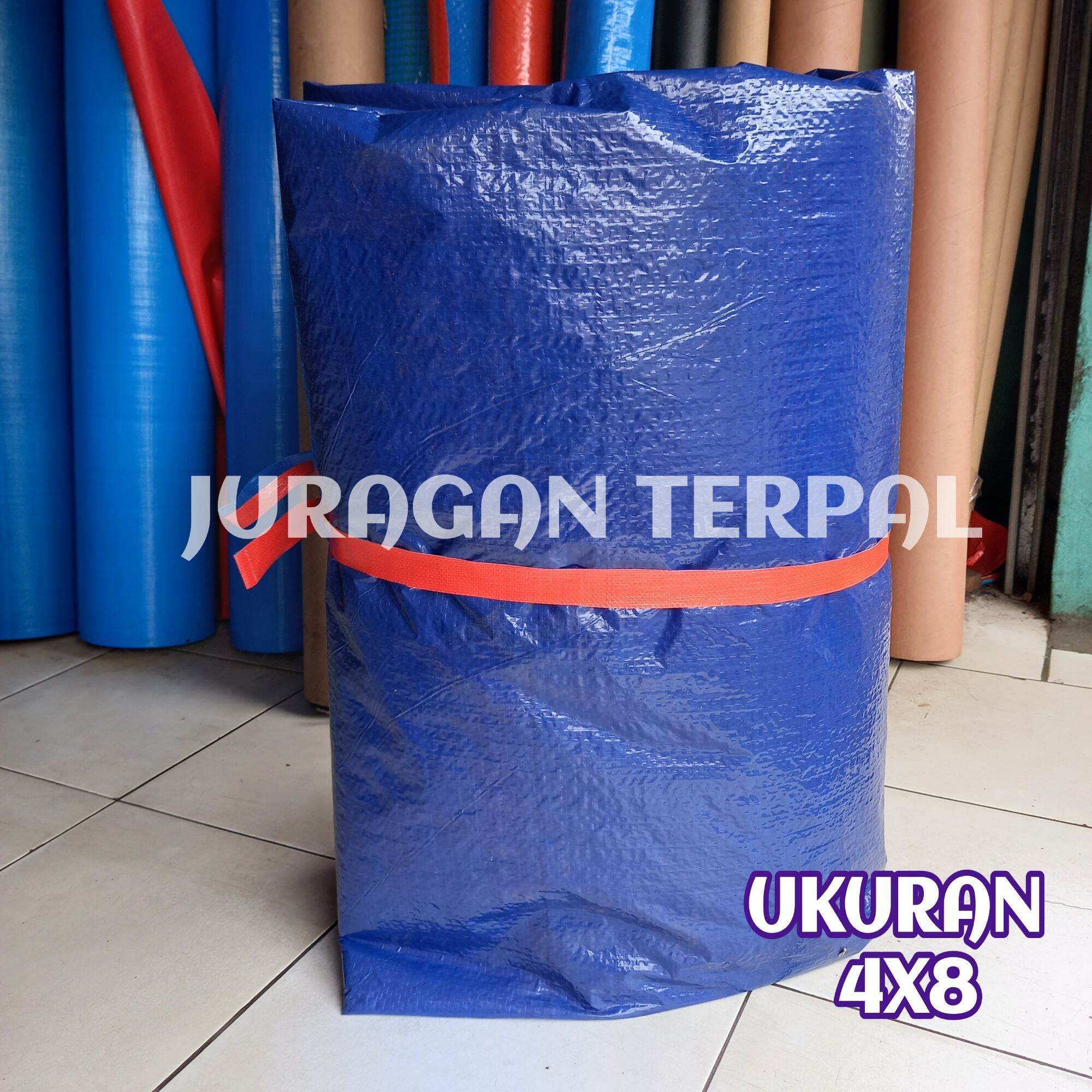 terpal plastik a2 original ukuran 4x8 | Lazada Indonesia