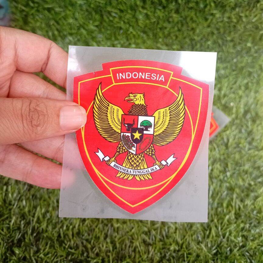 STIKER SABLON LOGO TIMNAS INDONESIA 2024 | Lazada Indonesia