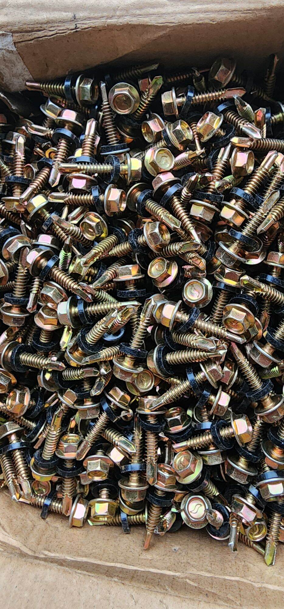 SKRUP baut ROOFING kuning / Baut Baja Ringan 3cm isi 100pc | Lazada ...