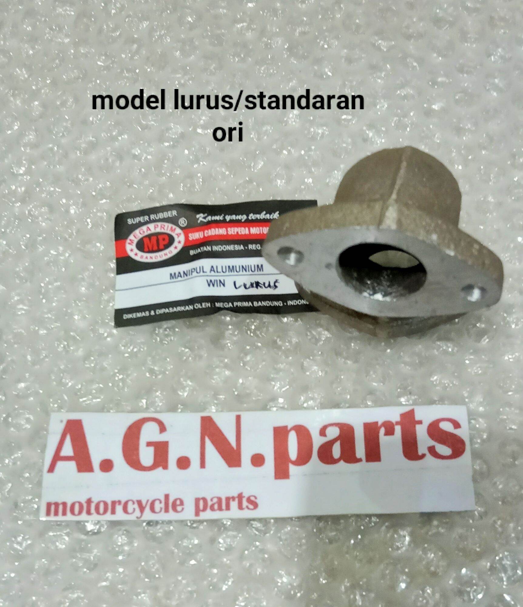 MANIPUL KARBU INTAKE-INSULATOR KARBU HONDA WIN 100 MODEL BENGKOK&STANDARAN ORI PNP UNTUK HONDA ...