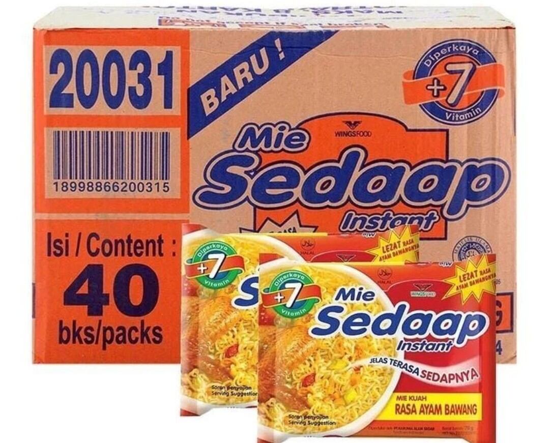mie sedap/mie sedap rasa ayam bawang/isi 5 pcs/Fagen snack | Lazada ...