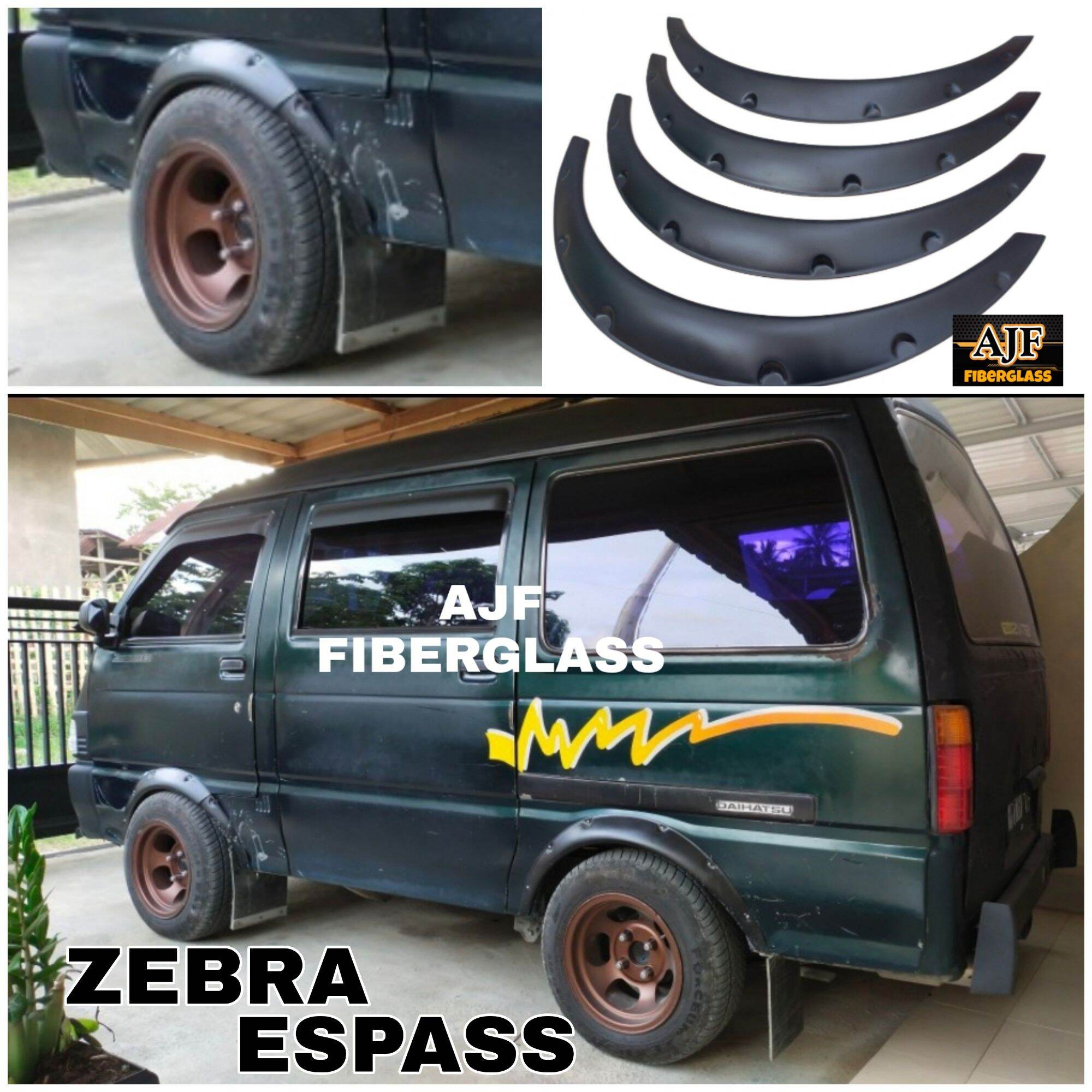 OVER FENDER ZEBRA ESPASS 1SET (4pcs) | Lazada Indonesia