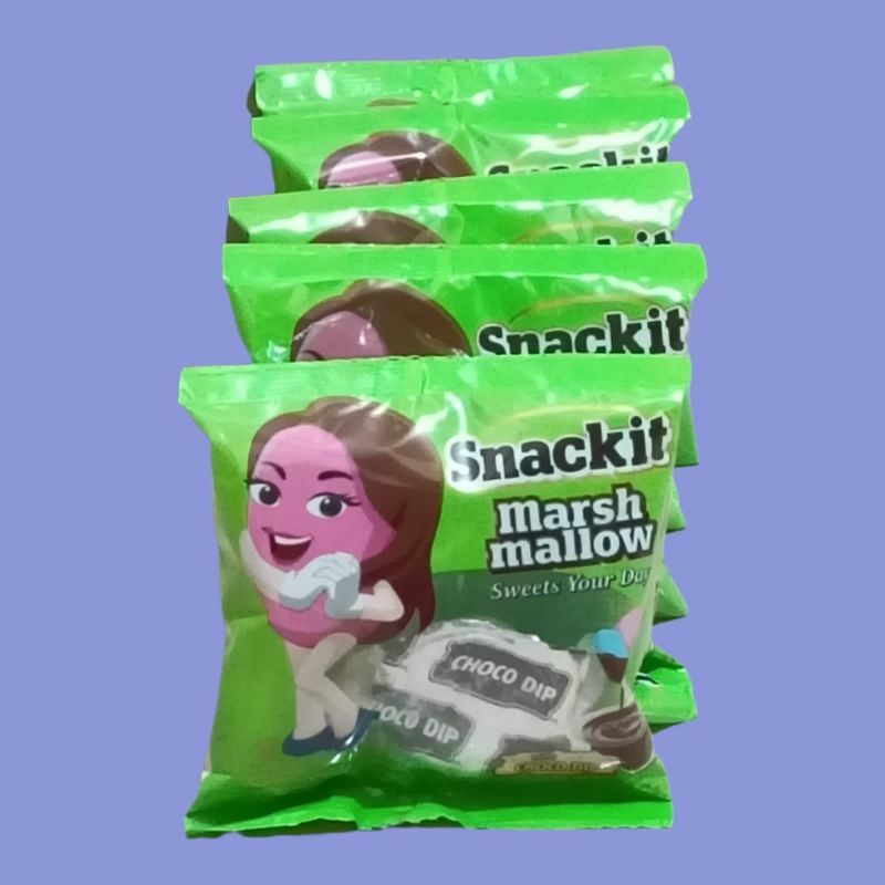 SNACKIT Permen Marshmallow 1 Pak / Renceng isi 10 Sachet | Lazada Indonesia